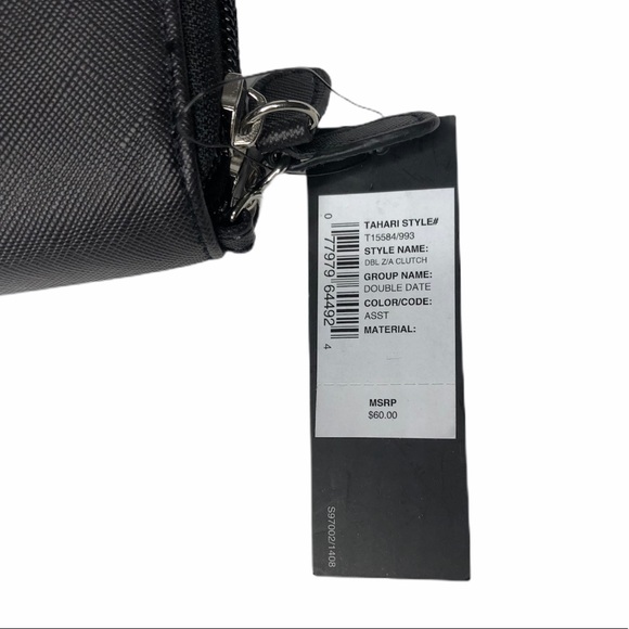 Tahari | Bags | Tahari Logo Safari Double Date Clutch Wallet | Poshmark